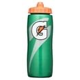 Gatorade Contour Style Squeeze Water Bottle Green 28 Ounce