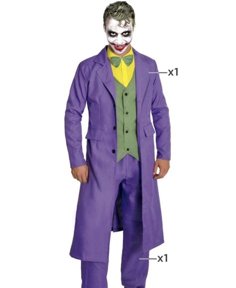 Disfraces De Joker Para Adultos Y Niños Elucas Y Maquillaje La Casa