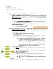 Psych B Textbook Notes For Midterm Docx Docx Psych B TEXTBOOK NOTES Exam Monday