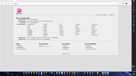 Php Apache Wampserver 32 On W10 Virtual Host Is Redirecting To An