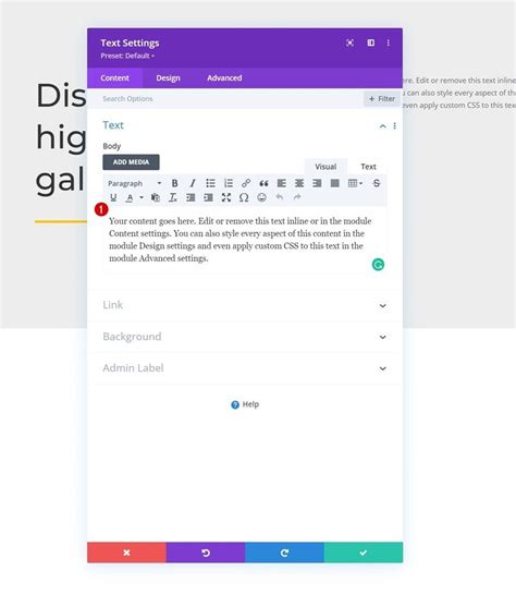 How To Slide Down Reveal Your Gallery Images Title And Caption With Divi