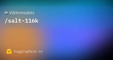Vikhrmodels Salt K Hugging Face