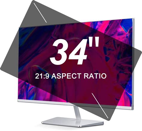 34 Inch Computer Privacy Screen For 219 Aspect Ratio Widescreen