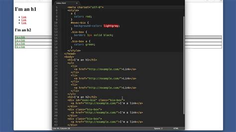 Section 21 “naming Things” From Learn Enough Css And Layout To Be