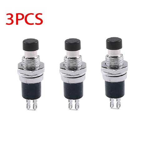 Spst Push Button Switch Tools 6mm 7mm Momentary Normally Closed Contacts Model ON OFF Push
