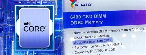 Intel Va Fi Compatibil Cu Ddr5 6400 Pentru Seria 14 De Procesoare