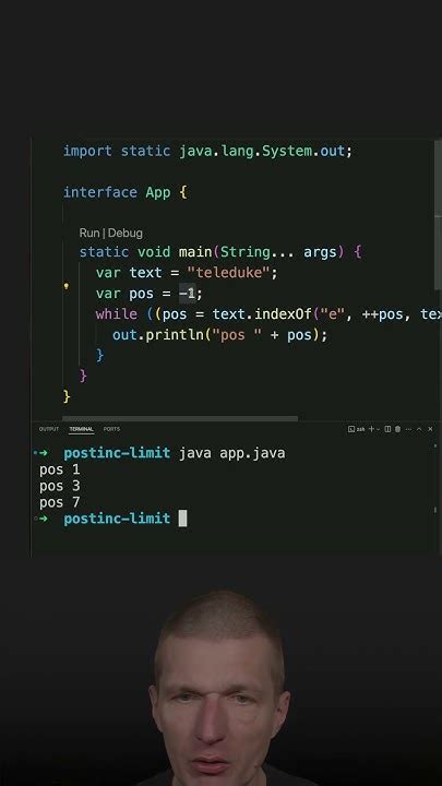 when count postincrement does not work java shorts coding