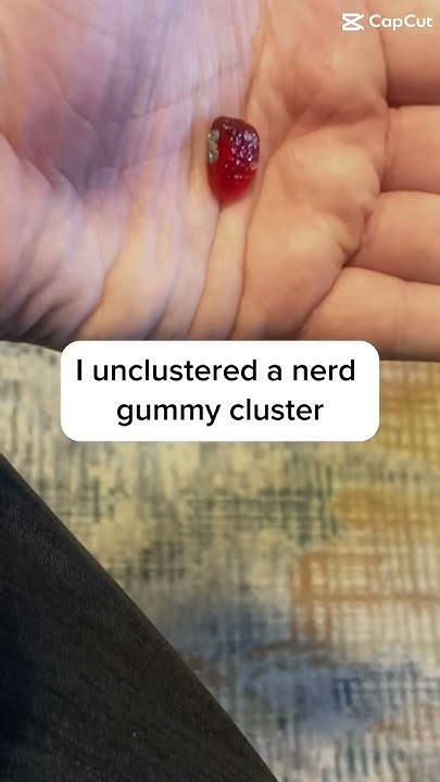 I Unclustered A Nerd Gummy Cluster Youtube