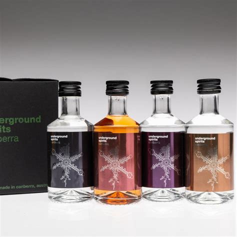 Mini Vodka And Gin Tasting 4 Pack Underground Spirits