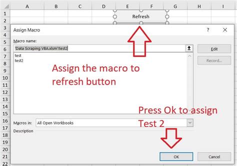 Selenium Vba Excel Tutorial Chrome Web Scraping Example