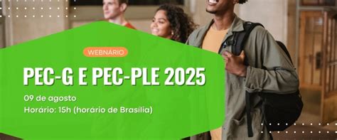 Webinário Sobre Pec G E Pec Ple Relações Internacionais E Interinstitucionais