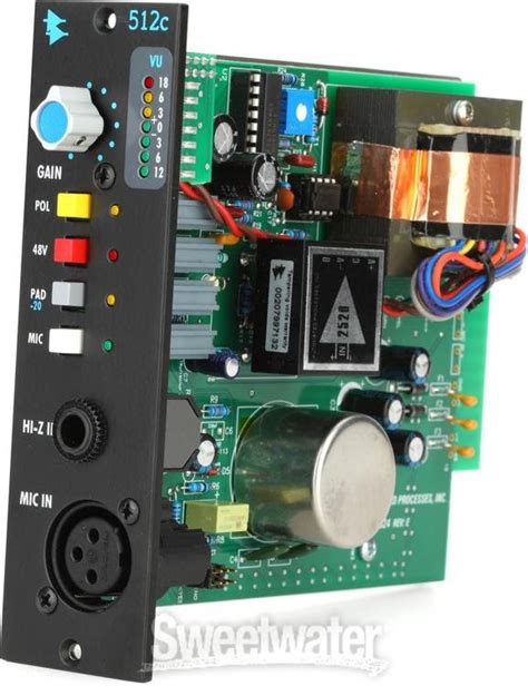 API C Series Microphone Preamp Sweetwater