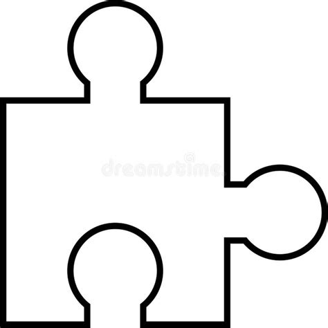 Puzzle Assessment Icon Illustration Collection Design Icon Stock