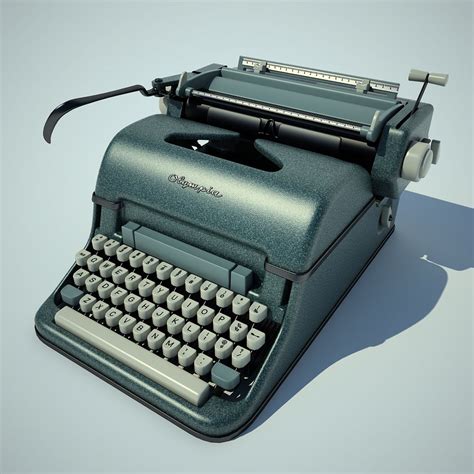 Typewriter 3d Models Download Free3d Typewriter 3d Models Download Free3d