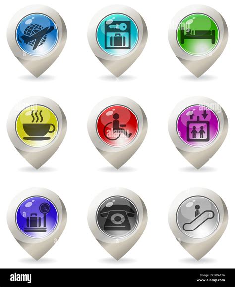 Color Map Pointer Stock Photo Alamy