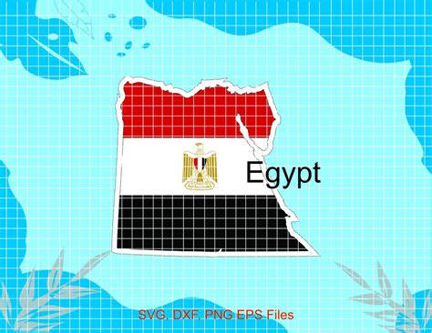 Egypt Flag Map Egypt Flag Egypt Map Etsy