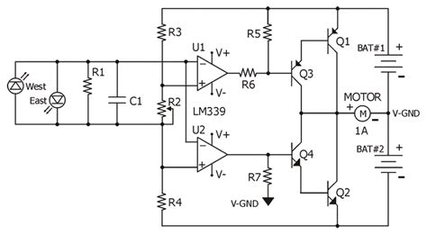 Sun Tracker Hitec Servo Actuator Controlling Alignment Solar Wing Panels