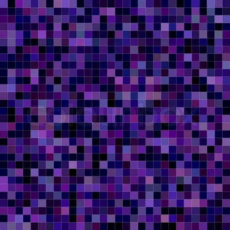 Dark Purple Square Mosaic Vector Stock Vector Colourbox