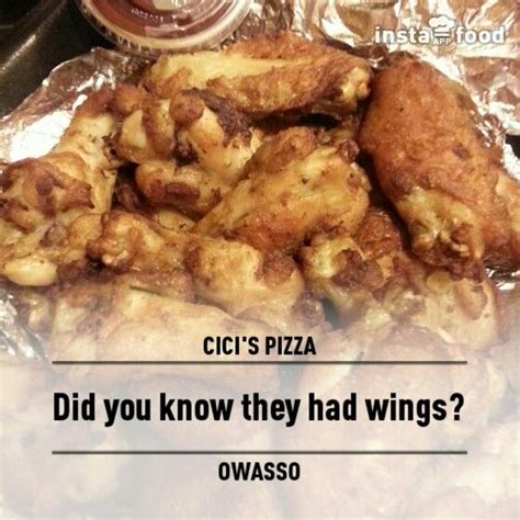 Wings At Cicis Pizza