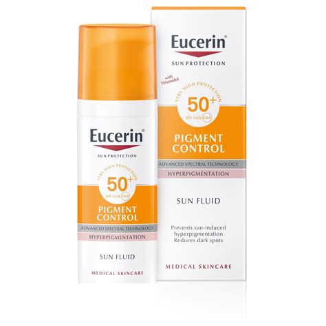 EUCERIN SUN SPF50+ флуид за лице пигмент контрол 50ml | Subra