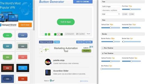 10 páginas para crear botones CSS y PNG totalmente gratis