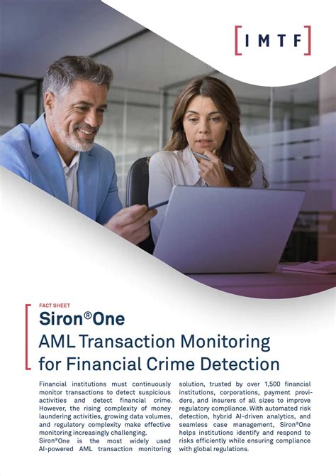 Siron®one Aml Transaction Monitoring Ai Powered And Automated Siron®one Aml Transaction Monitoring Ai Powered And Automated