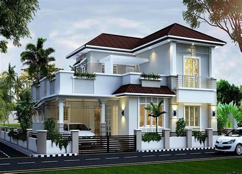 Sloped Roof Bungalow Font Elevations