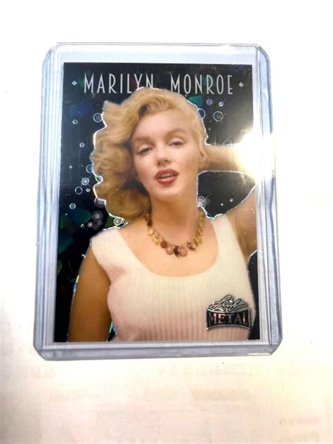 2024 Leaf Metal Marilyn Monroe 瑪麗蓮夢露 黑色碎冰寶石版 限量22張 23 Yahoo奇摩拍賣
