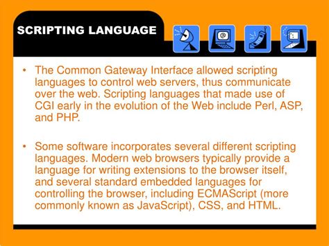 PPT SCRIPTING LANGUAGE PowerPoint Presentation Free Download ID