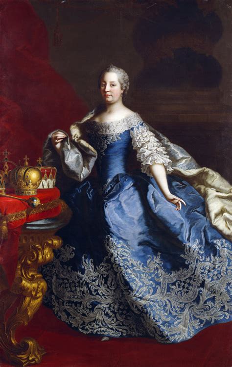 Portrait Of Empress Maria Theresa Of Austria Posters And Prints By Martin