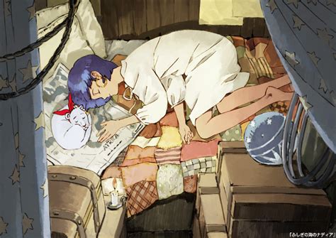 Nadia La Arwall And King Fushigi No Umi No Nadia Drawn By Ozaki Tomomi Danbooru