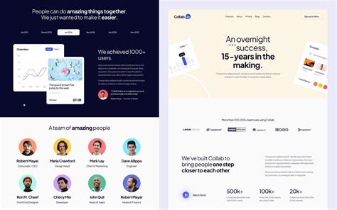 Collab Startup HTML Responsive Website Template