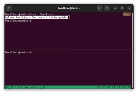 How To Copy And Paste With A Clipboard In Tmux Foss Linux