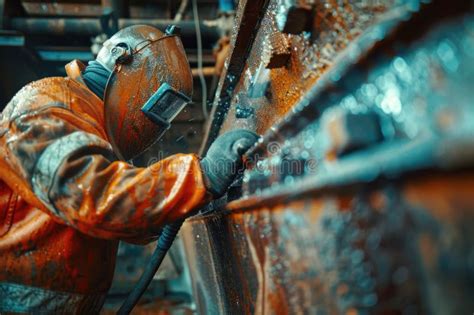 Welding Workshop Stock Image Image Of Hard Metal Manufacturing