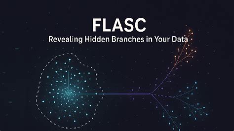 flasc redefining clustering for complex data branching