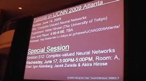 complex valued neural networks ieee resource center
