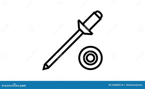 Rivet Line Icon Animation Stock Footage Video Of Maintenance 234840218