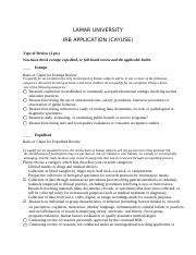 Understanding IRB Application Exempt Expedited Full Board Course Hero