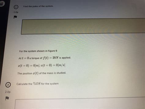 Solved Simulationtransfer Function Analysis Consider The