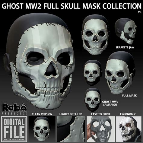 Cod Ghosts Skull Mask