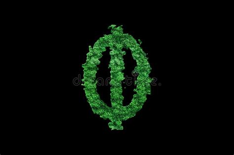 Phi Sign Phi Letter Greek Alphabet Symbol Stock Illustration
