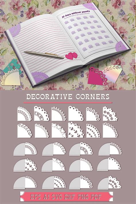 Decorative Corners File To Cut