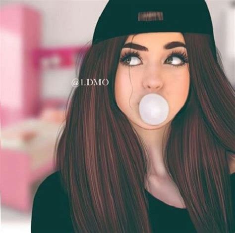 زیباترین عکس های نقاشی شده دخترانه برای پروفایل تــــــــوپ تـــــــــاپ