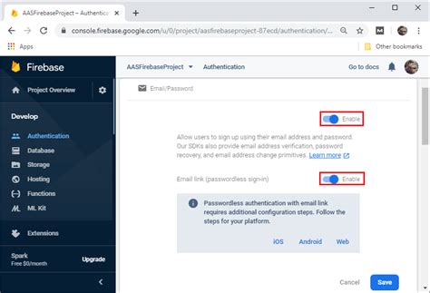 Firebase Sdk Authentication Using Email Link Online Tutorials Library List