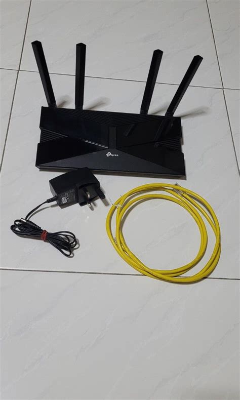 TP Link Dual Band WIFI 6 Router Computers Tech Parts Accessories Networking On Carousell