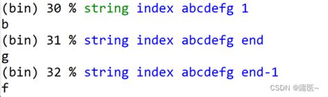 tcl tool command language 学习（三） 字符串操作 tcl 通配符 csdn博客