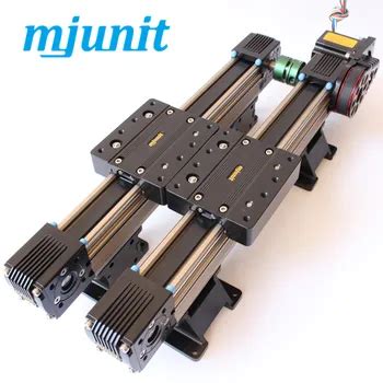 Mjunit Synchronous Belt Sliding Platform Guide Rail Linear Slide Rail Line Module Electric