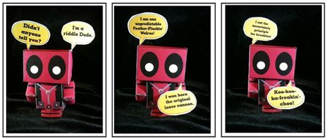 Cubeecraft Deadpool Quotes Riddle Deadpool Quotes Deadpool Comic