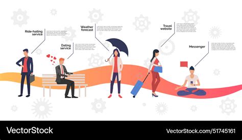 Remote Work Disadvantages Web Concept Royalty Free Vector