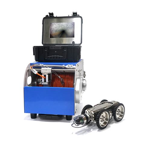 4mgp Sewer Drain Pipe Inspection Crawler Robot Camera With Report